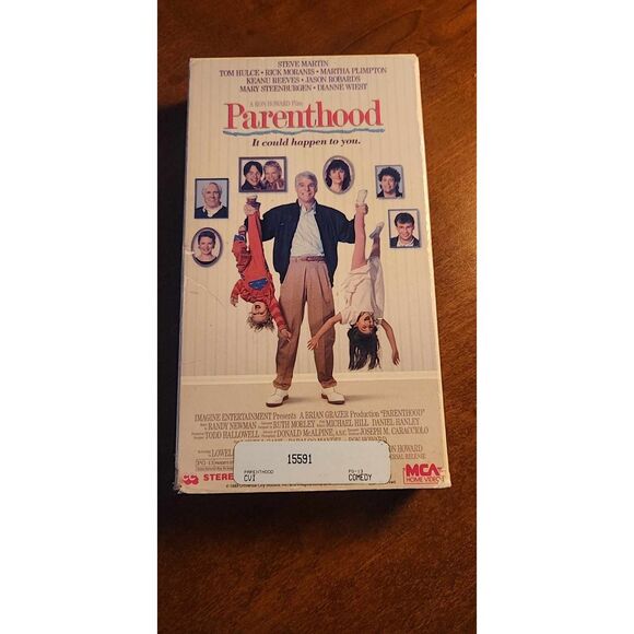 VHS | Media | Parenthood Steve Martin Family Vhs Movie | Poshmark